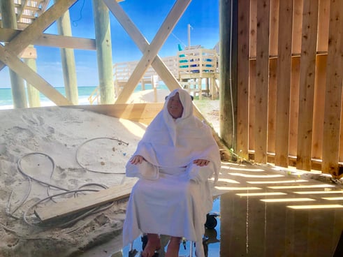Showering in the weirdest places - Blog - Reeve Foundation