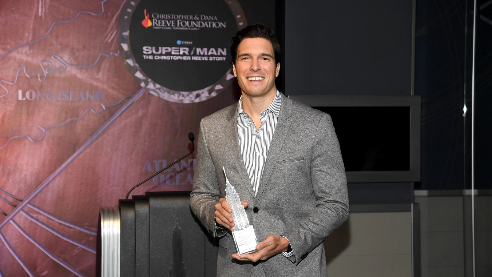Celebrating our Super/Man at the Empire State Building